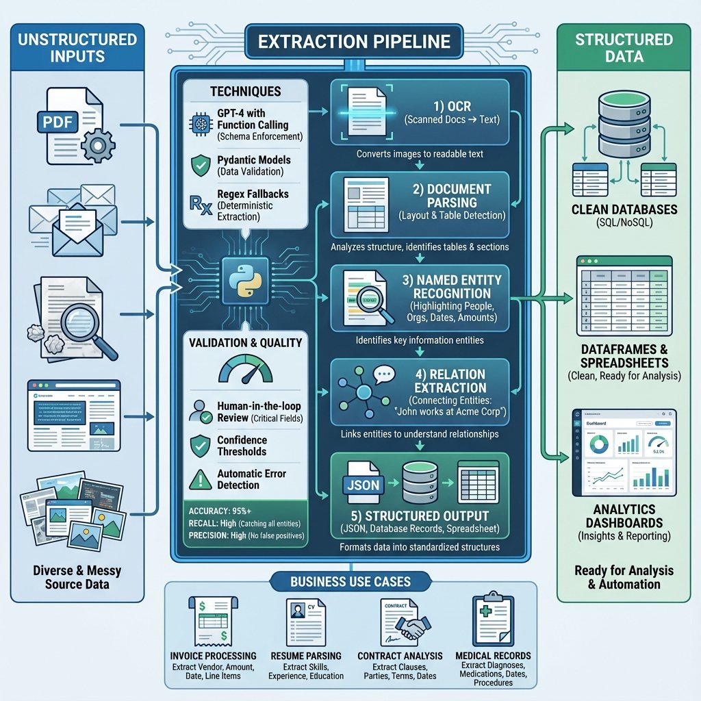 Extraction d'Informations : NER, Classification, Résumés Automatiques ...